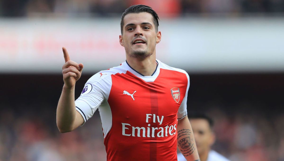 Arsenal Midfielder Granit Xhaka Named Swiss Player of the Year for the ...