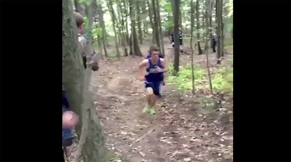 Runner almost hit by deer during cross country race (video) - Sports ...