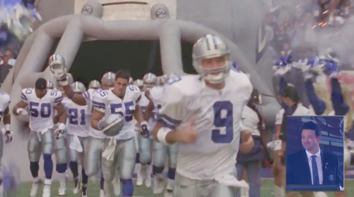 Tony Romo: Cowobys welcome back former QB with video tribute - Sports ...