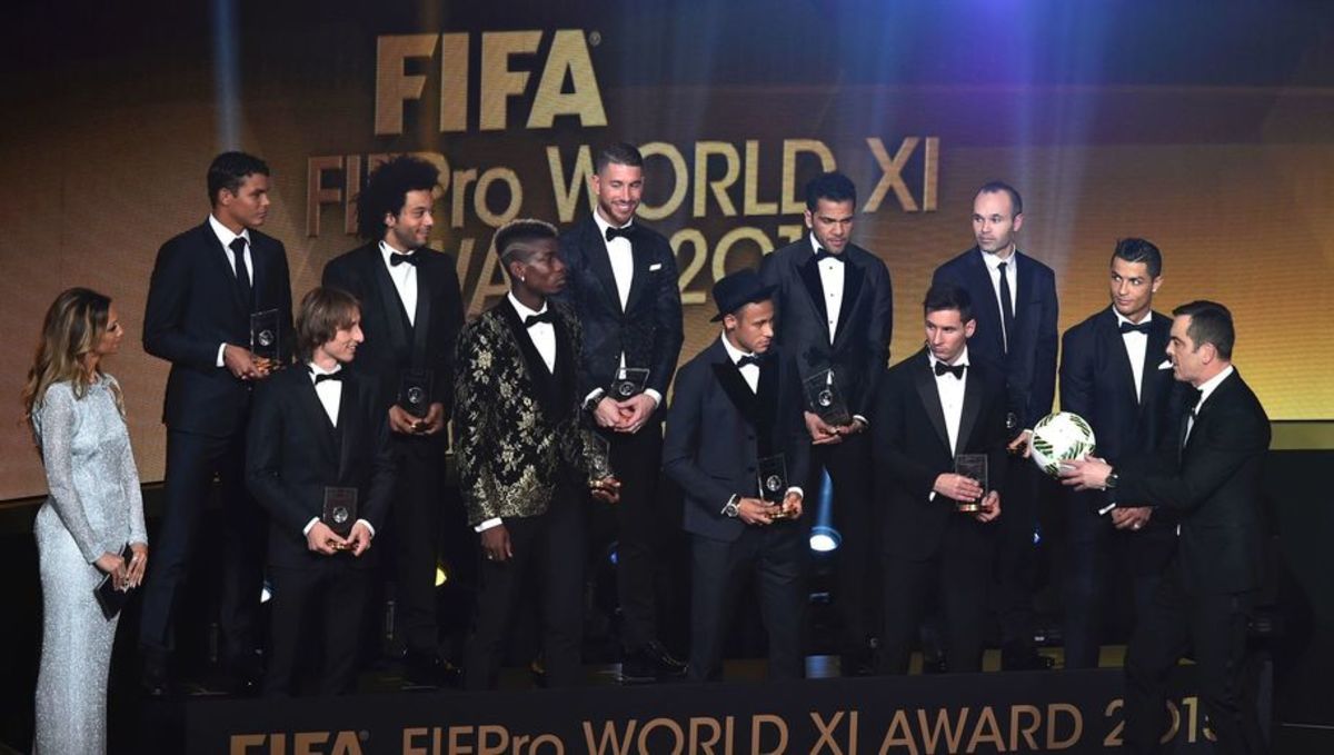 FIFA Release 55-Man Shortlist for 2017 FIFPro World11 Ahead of October ...