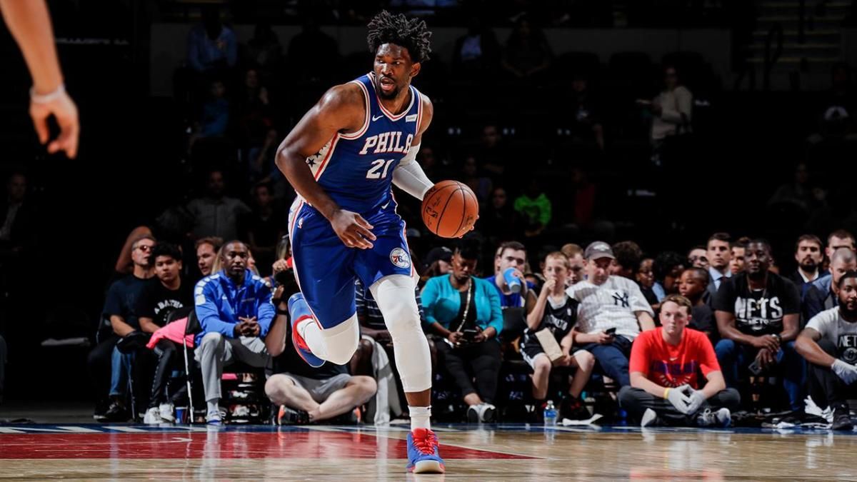 Joel Embiid plays in first game since January, dominates - Sports ...