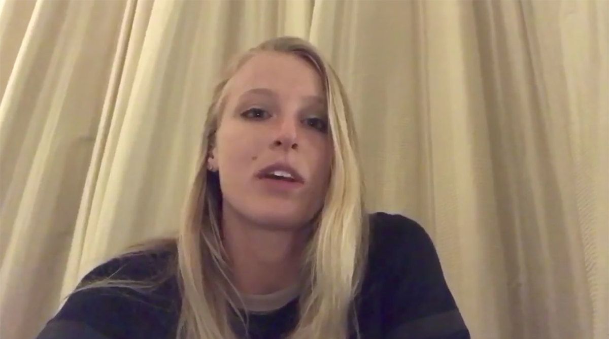 Olympian Sandi Morris recalls being on lockdown across from Las Vegas ...