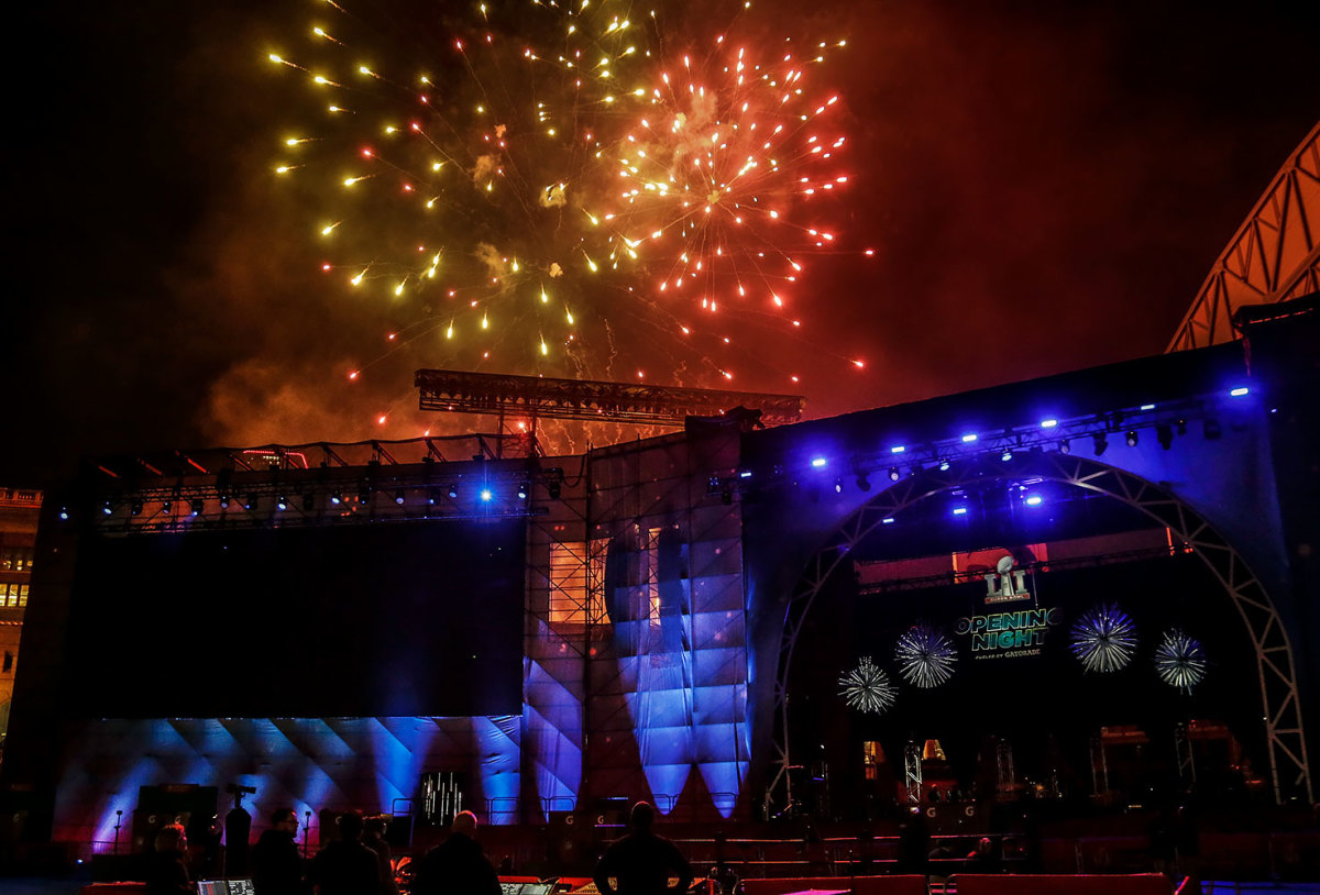 Super Bowl LI Opening Night - Sports Illustrated