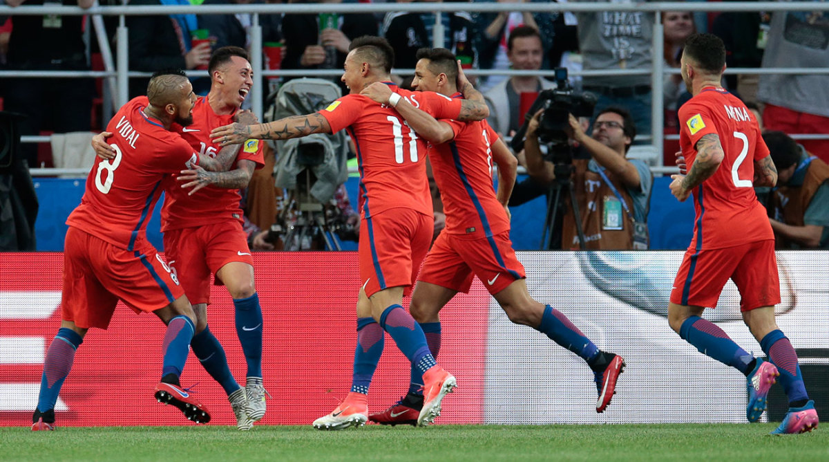 Chile draws with Australia to reach Confed Cup semis - Sports Illustrated