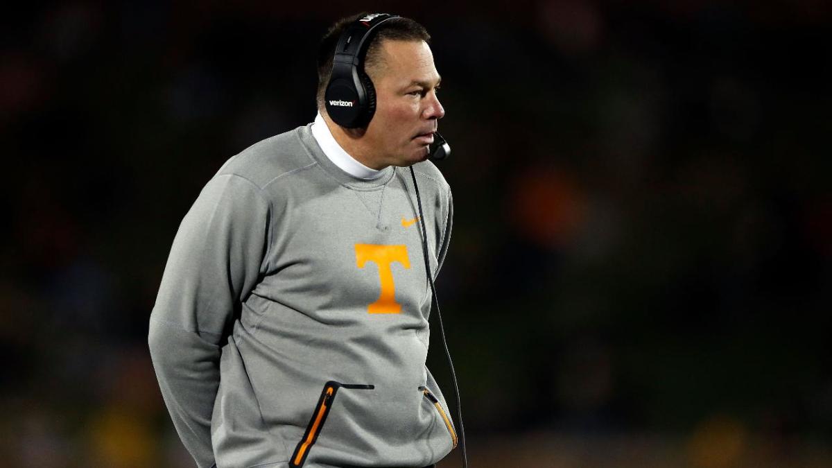Butch Jones fired by Tennessee - Sports Illustrated