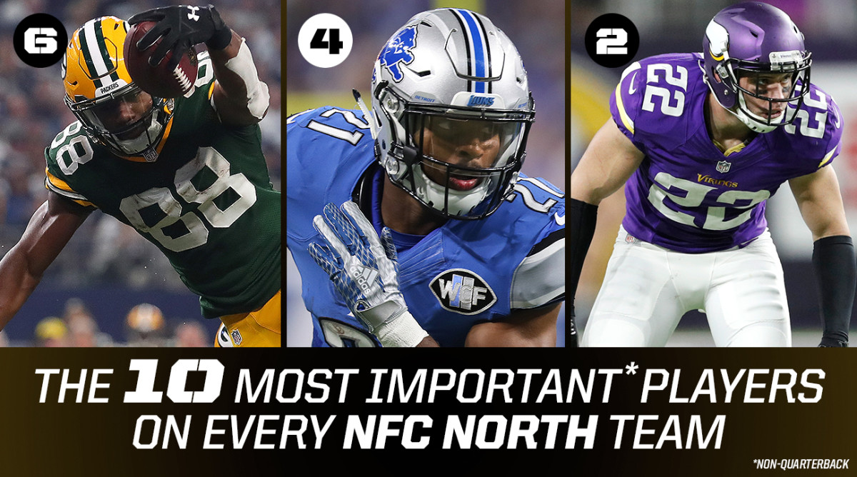 Ranking every NFC North team's 10 most important players - Sports ...