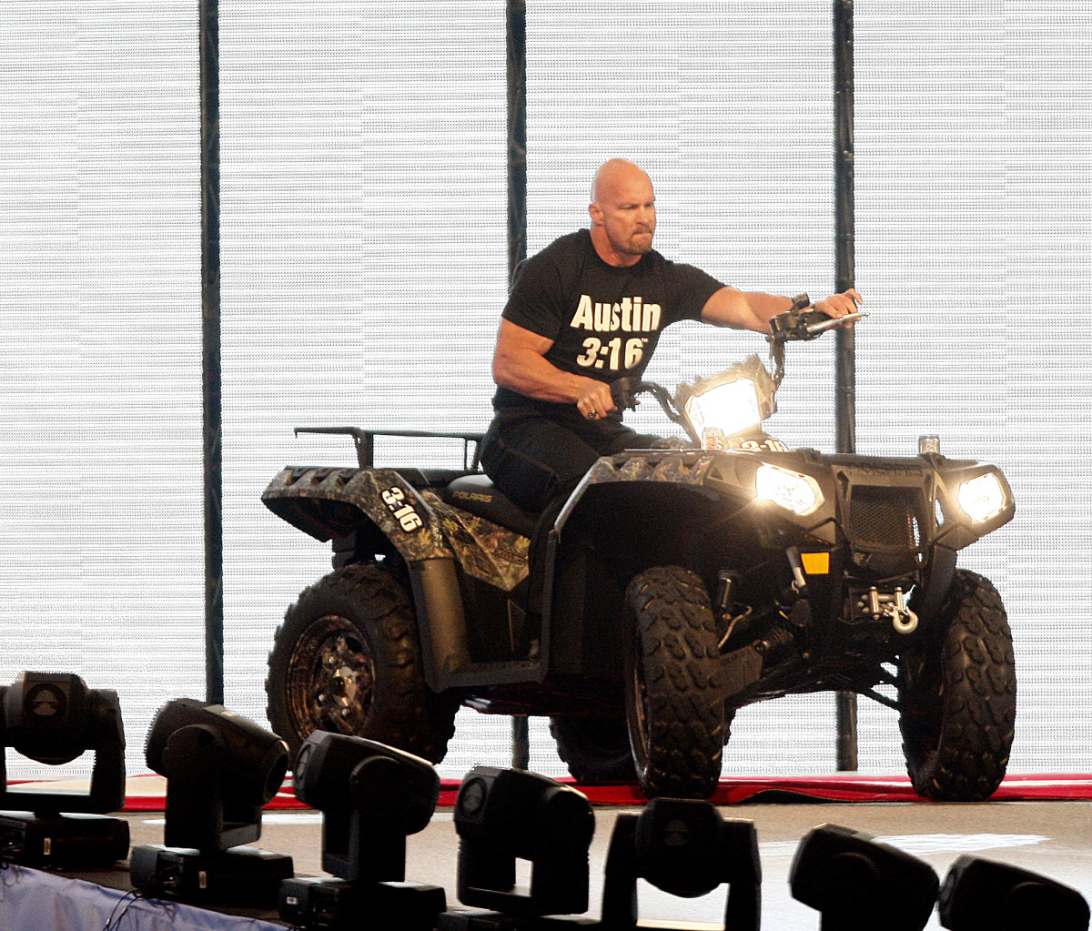 Stone Cold Steve Austin interview; Vince McMahon, The Rock; Trump ...