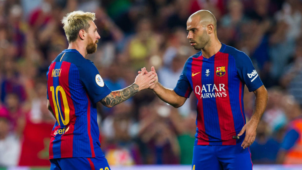 Lionel Messi 'Intervenes' to Try and Get Javier Mascherano Back in the ...