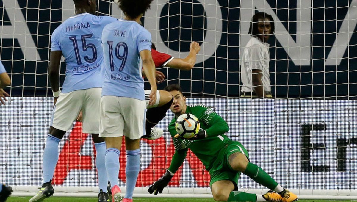 Guardiola Praises Man City Goalkeeper Ederson's Exceptionally Long Goal ...