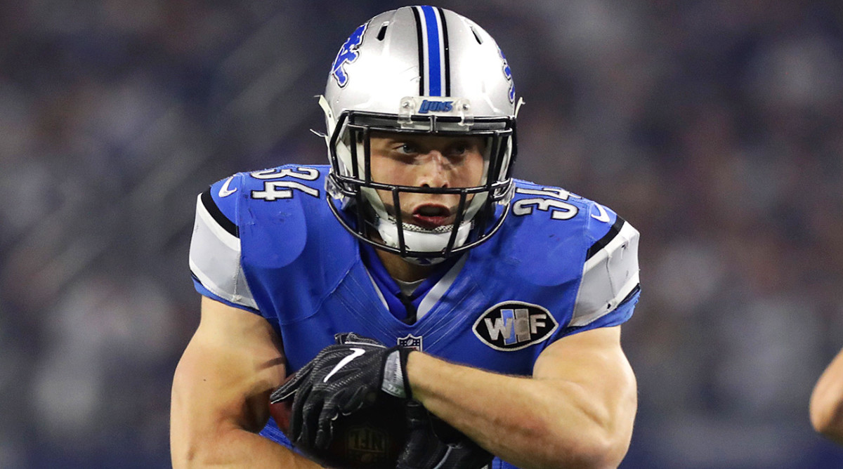2017 NFL playoffs X-factor: Lions RB Zach Zenner - Sports Illustrated