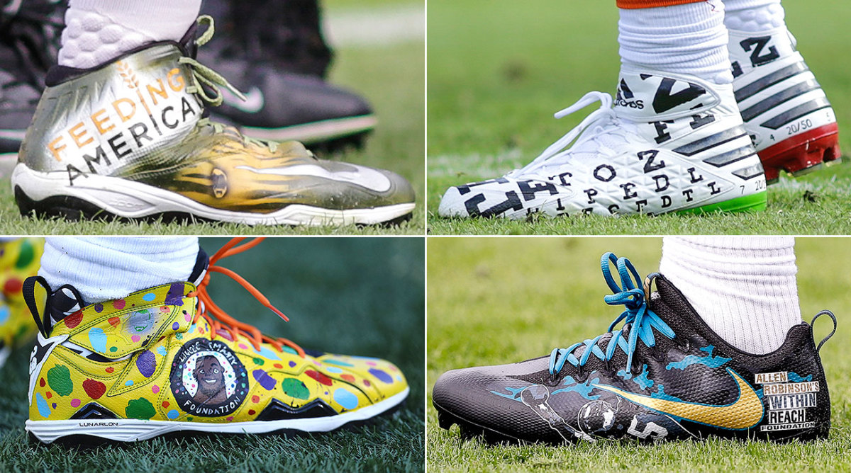 NFL Allowing Custom Cleats for Charity Promotion in Week 13 - Sports ...
