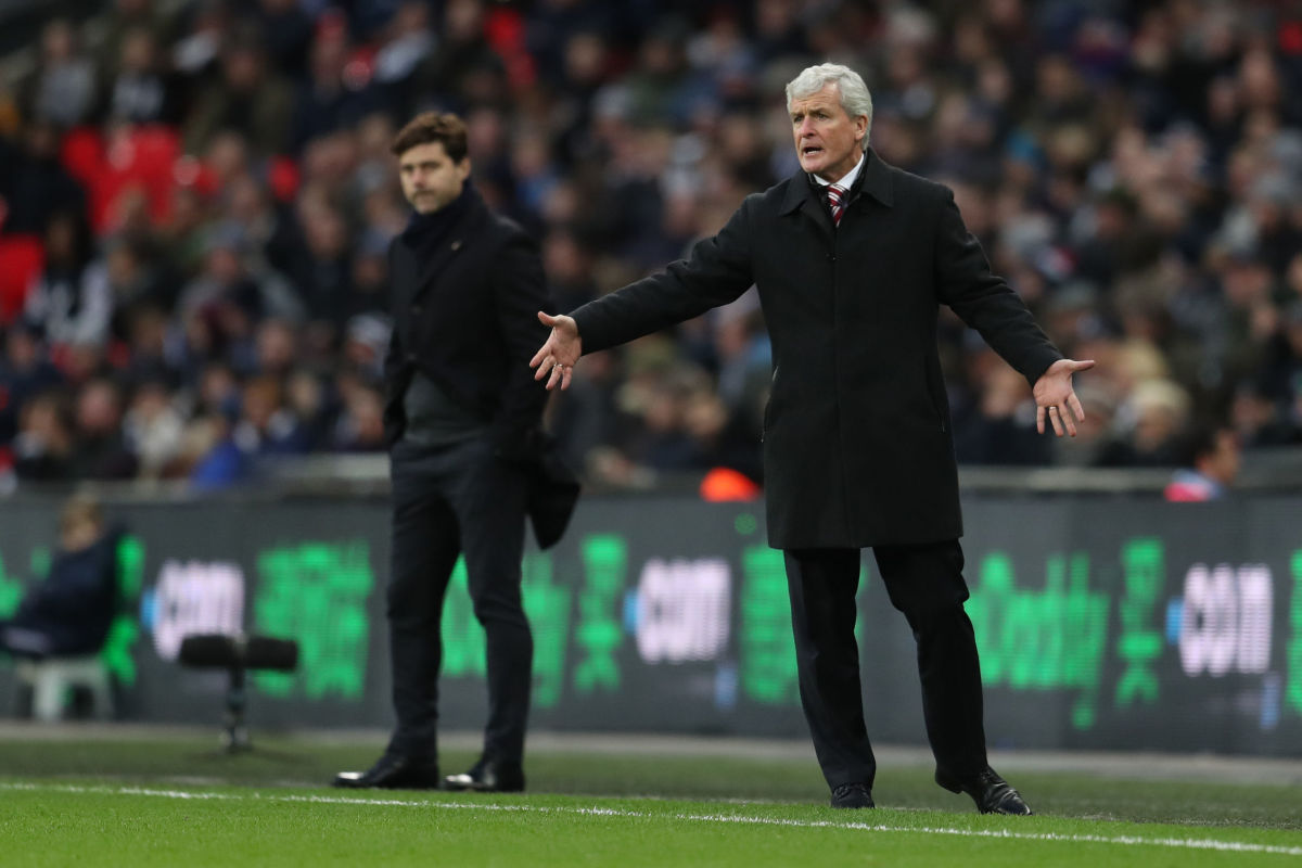 Mark Hughes on the Brink at Stoke as Angry Fans Confront Players at ...