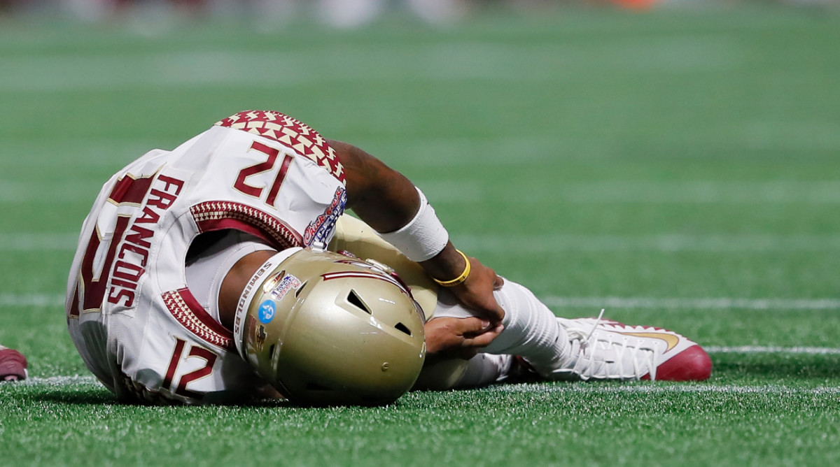 Deondre Francois out for season: FSU QB suffers knee injury - Sports ...
