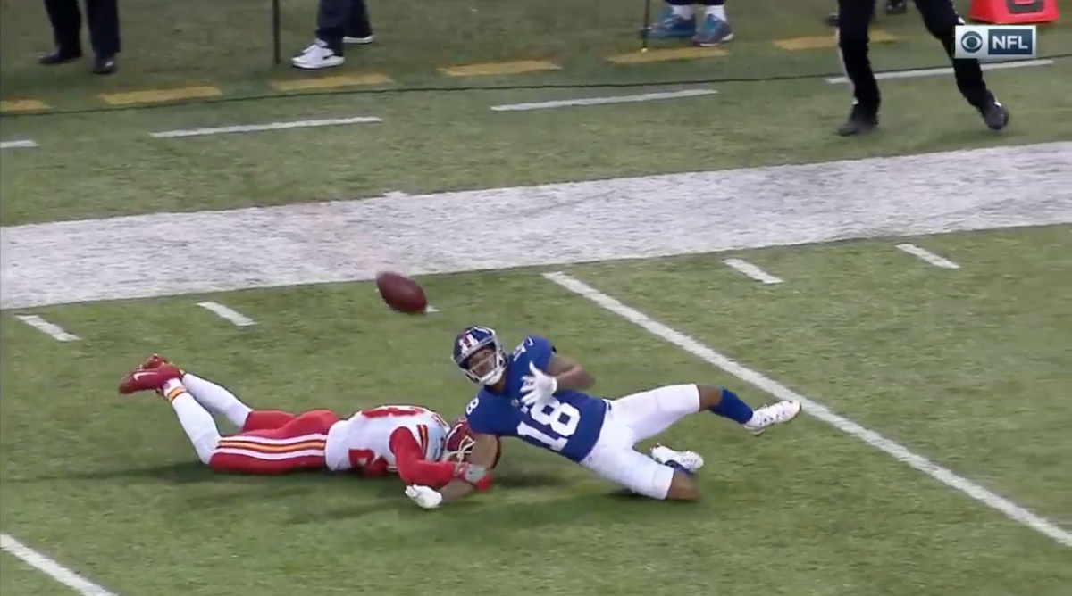 Roger Lewis catch: Giants WR sets up game-winning FG (video) - Sports ...