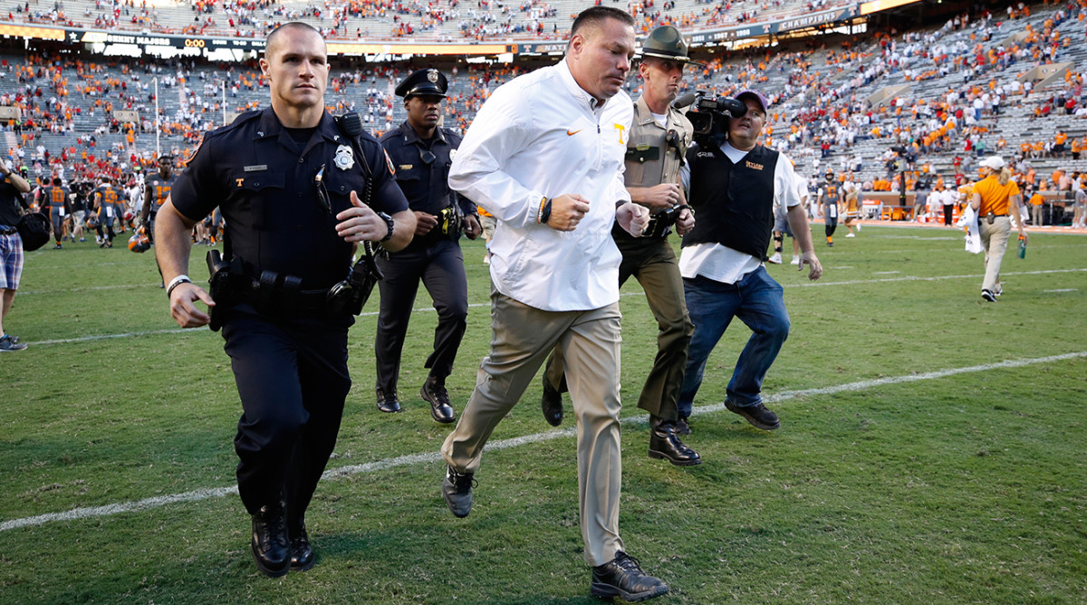 Fire Butch Jones? Tennessee AD John Currie faces decision - Sports ...