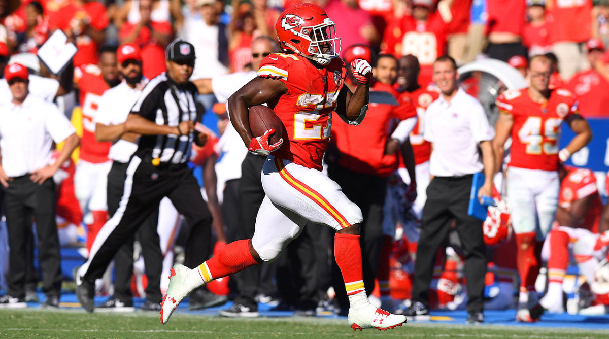 Kareem Hunt: Chiefs Star RB Talks Life as an NFL Rookie - Sports ...