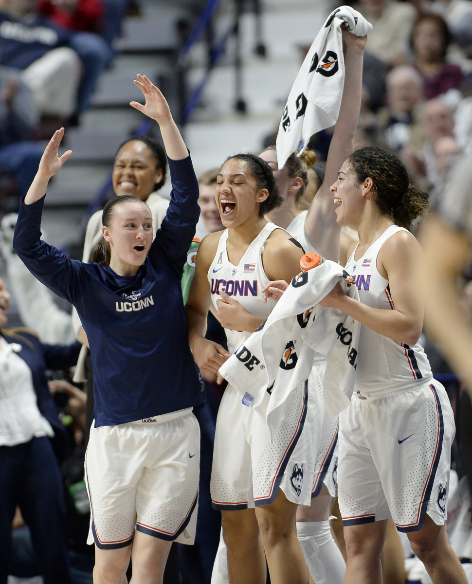 UConn's former walk-on Lawlor shooting for her fourth title - Sports ...