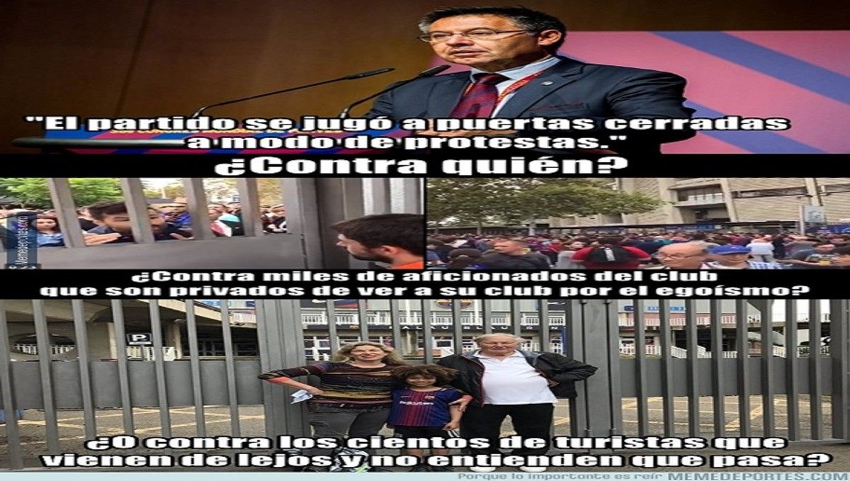 Los mejores 'memes' del partido del Barça a puerta cerrada, la sequía ...