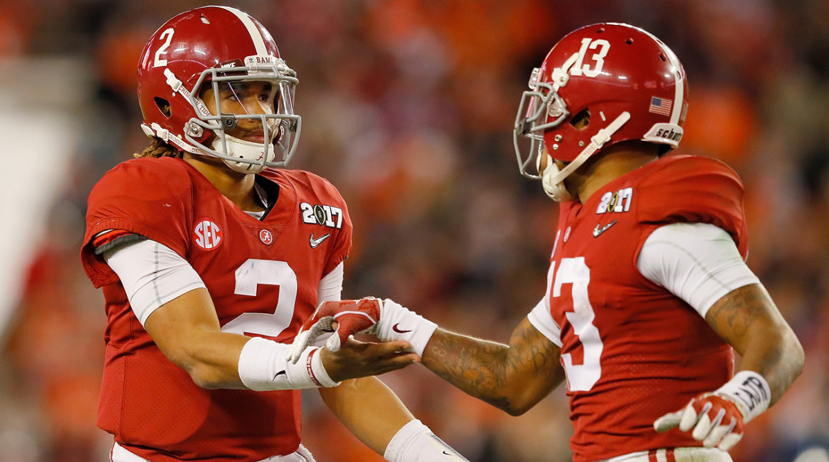 Alabama scores after wide receiver pass to take lead (Video) - Sports ...