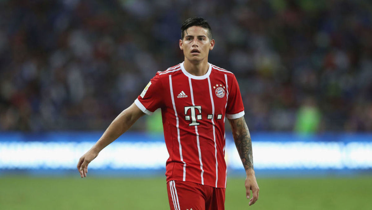 On-Loan James Rodriguez Says Bayern Munich Could Be 'Even Bigger' Than ...