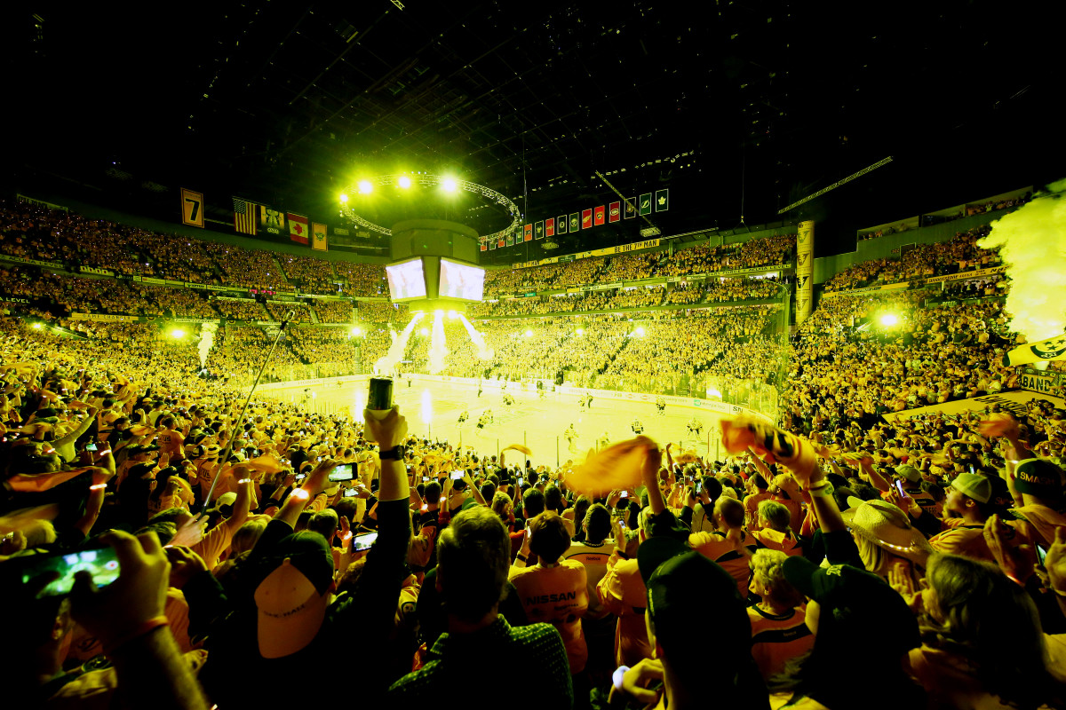 Stanley Cup Final: Predators' Bridgestone Arena a throwback atmosphere ...
