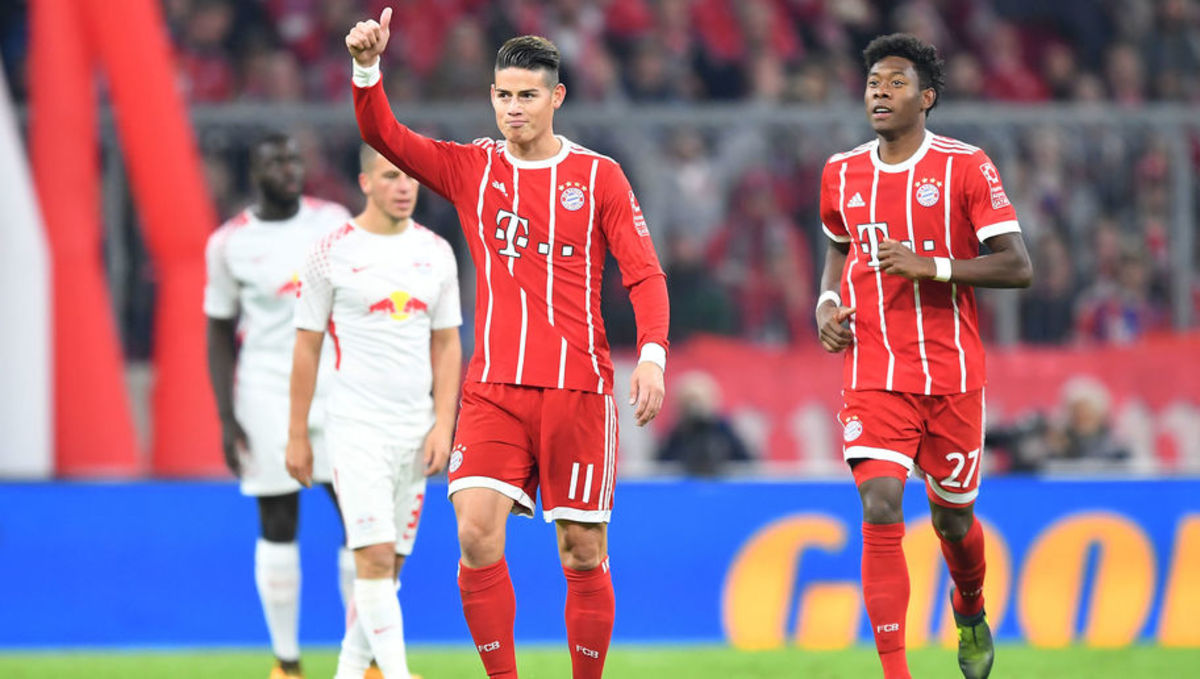 Bayern Munich 2, RB Leipzig 0: James, Lewandowski clinical for Bayern ...