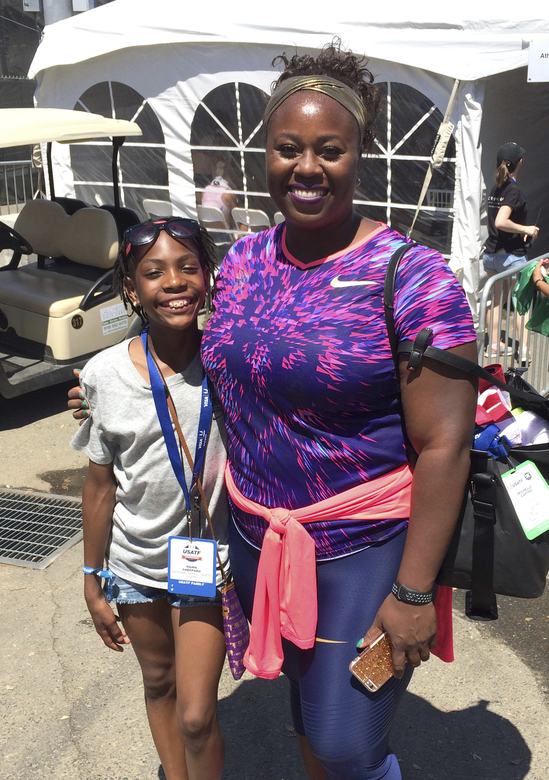 Once-homeless sisters mingle with track stars at nationals - Sports ...