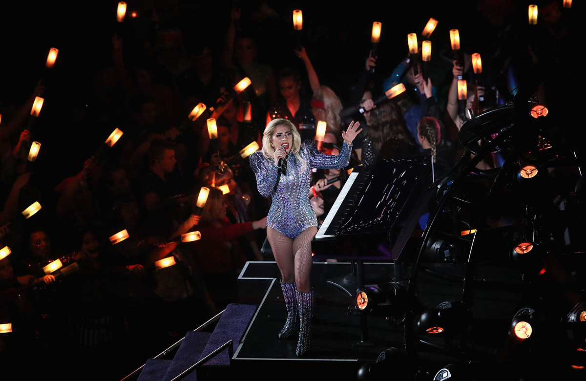 Lady Gaga S Super Bowl Li Halftime Show Sports Illustrated
