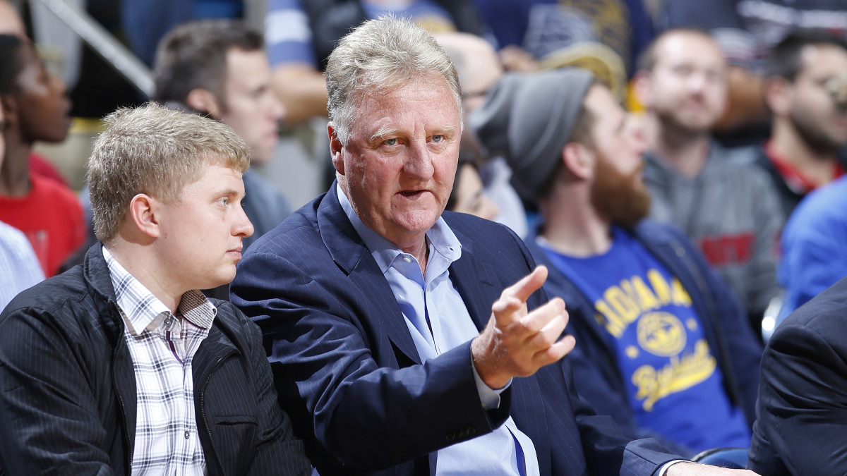 Larry Bird: Hall of Famer stepping down as Pacers president - Sports ...