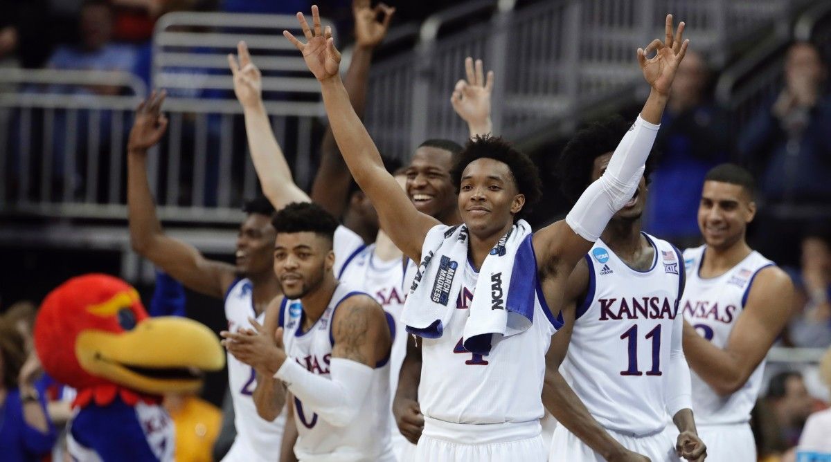 Kansas rides efficient offense into Elite Eight against Oregon - Sports ...