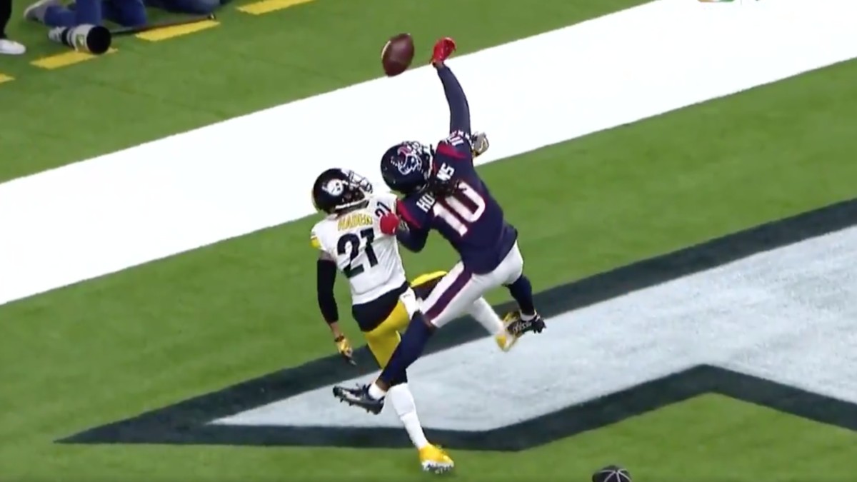 DeAndre Hopkins makes crazy, juggling touchdown catch (VIDEO) - Sports Illustrated