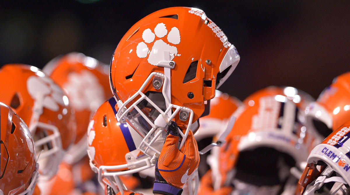 Clemson fan wears jersey declaring Tigers national champions - Sports ...