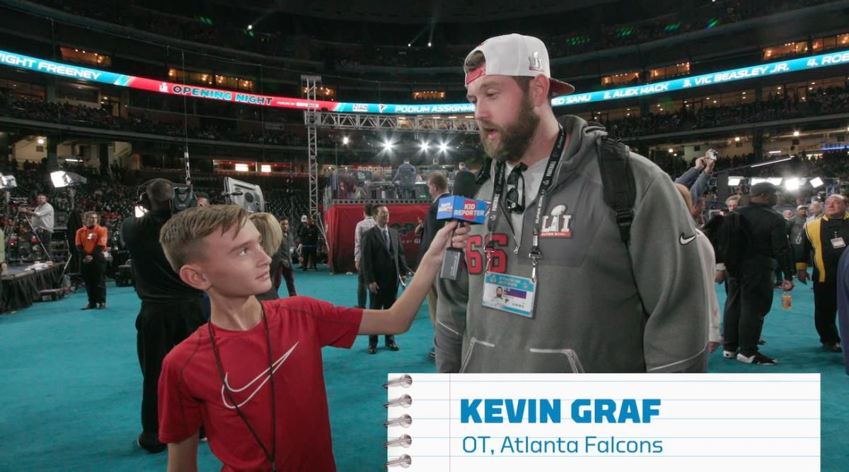 Kid Reporter: Super Bowl LI Media Day - Sports Illustrated