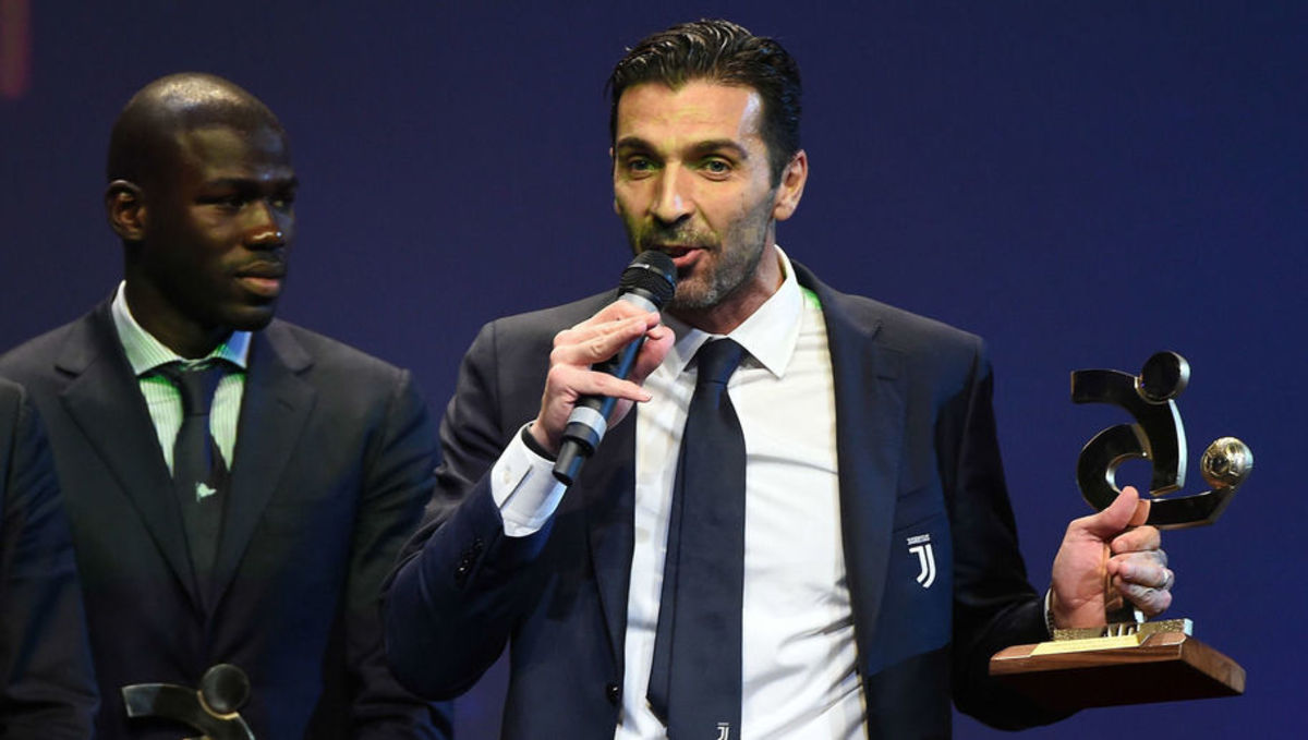 Gianluigi Buffon Wins Best Player as Juventus Dominate Gran Gala del ...