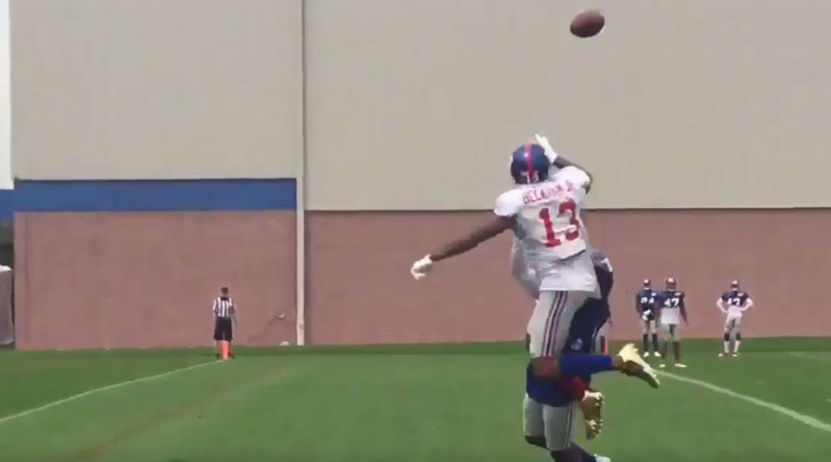 Video: OBJ one-handed catch at Giants practice - Sports Illustrated
