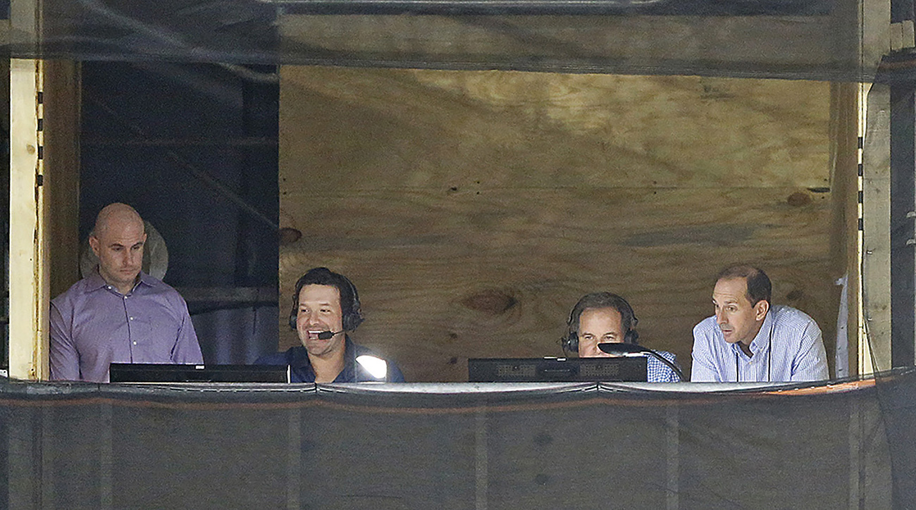 Tony Romo broadcast debut on CBS: Ex Cowboys QB impresses - Sports ...
