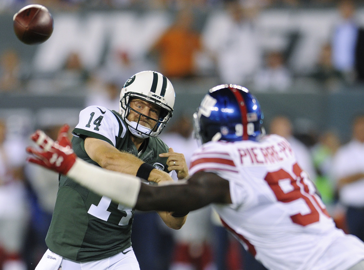 Fitzpatrick not concerned by Jets offense's sluggish summer - Sports ...