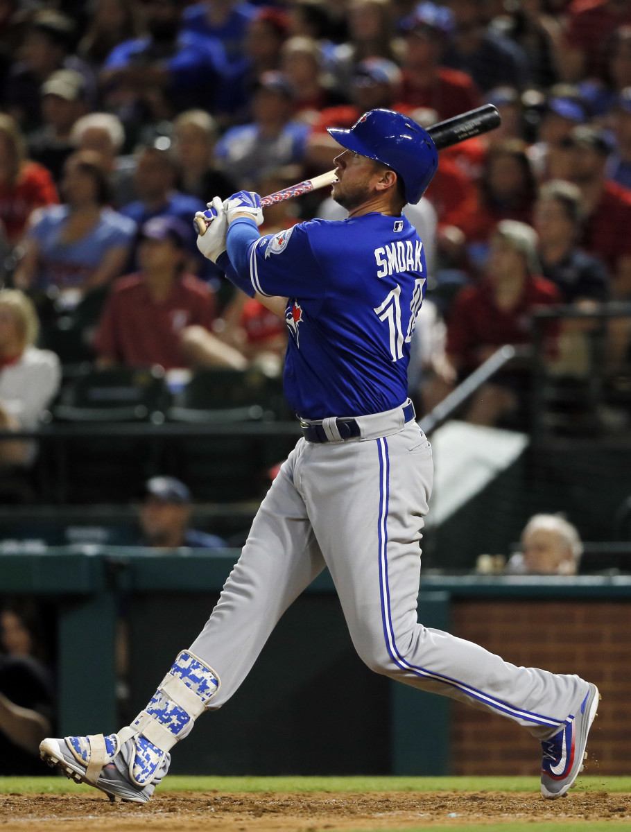 Smoak hits HR against Rangers again, Blue Jays lose in 10 - Sports ...