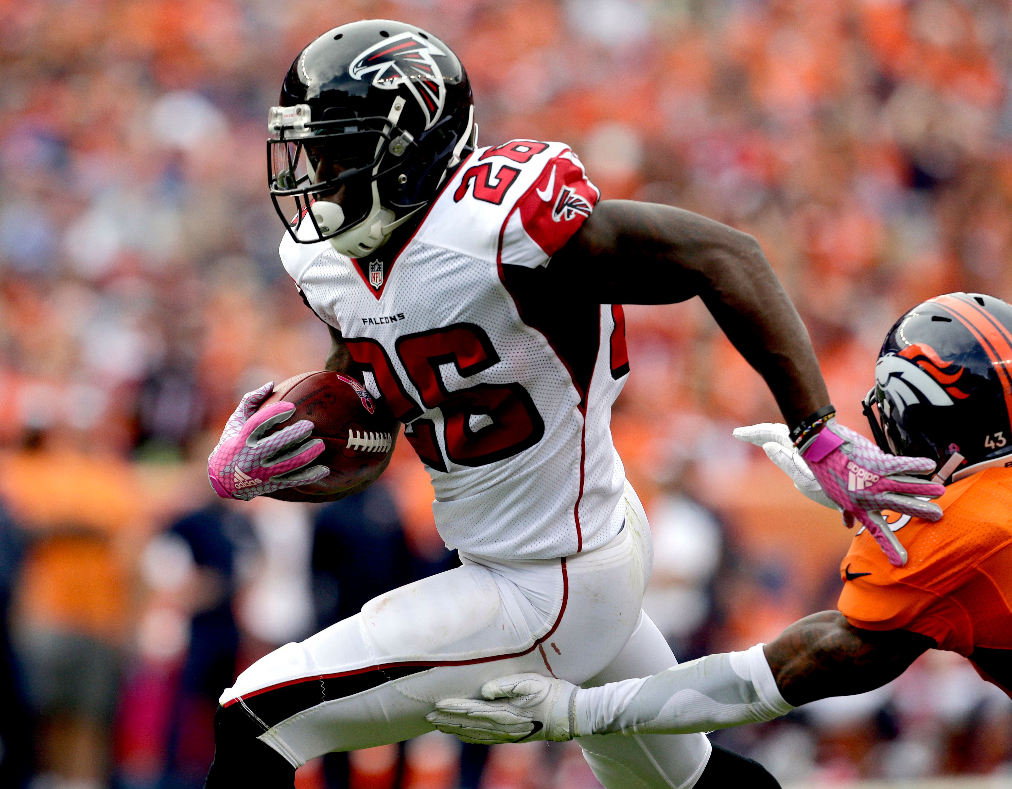 Falcons RB Tevin Coleman '100 percent' recovered from injury - Sports ...