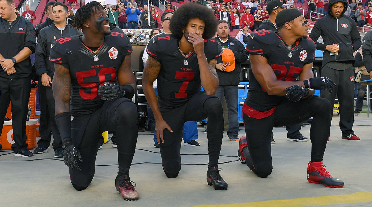 Poll: Racial gap over national anthem protest - Sports Illustrated
