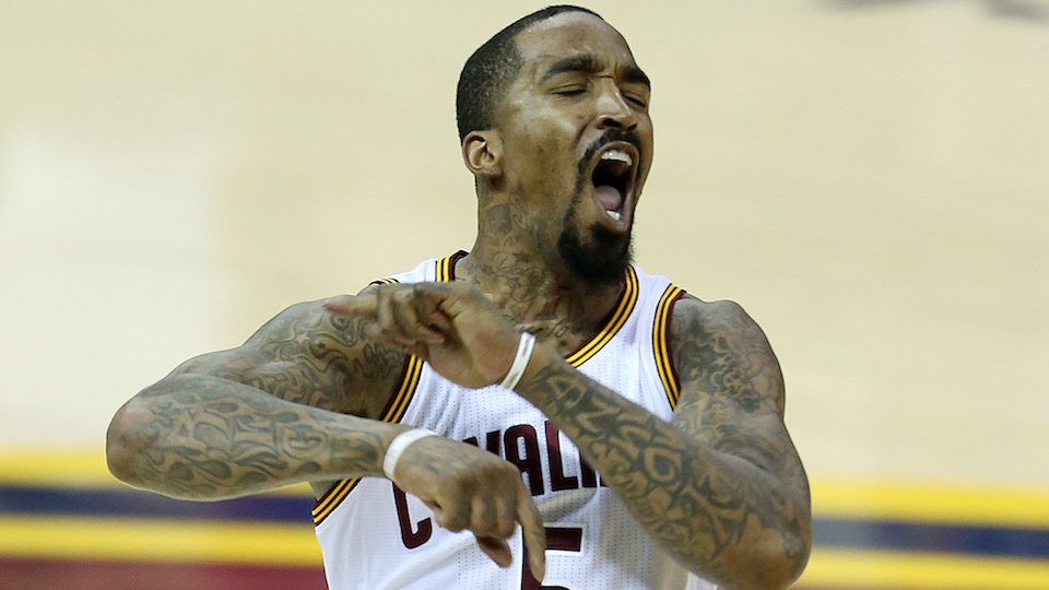 Cavaliers parade: J.R. Smith for president sign - Sports Illustrated