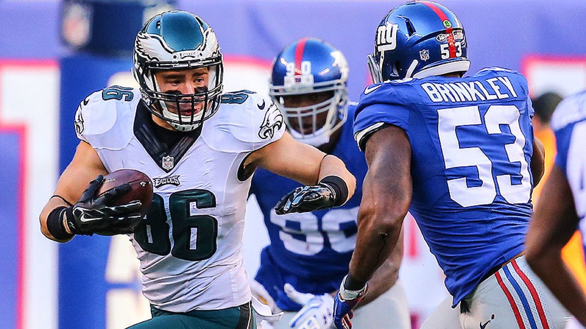 The NFL’s best tight ends: Zach Ertz, Eagles - Sports Illustrated