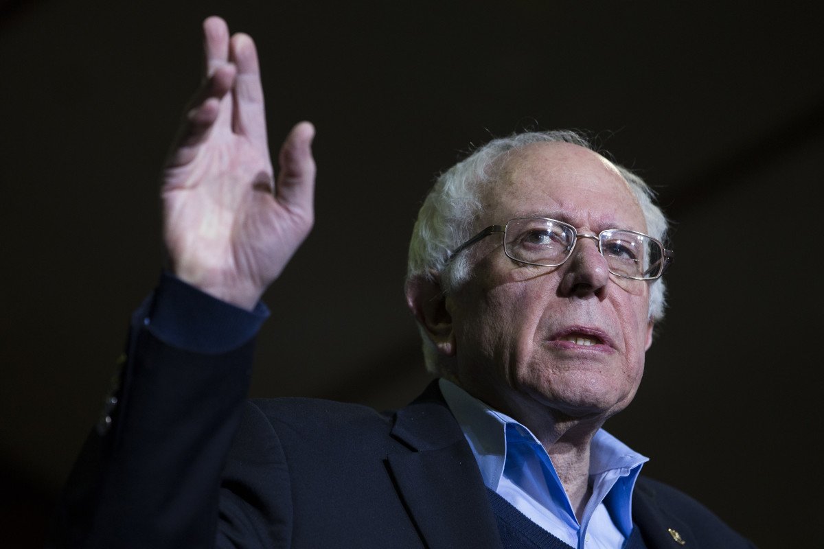 Bernie Sanders: New hampshire winner celebrates with hoops video ...