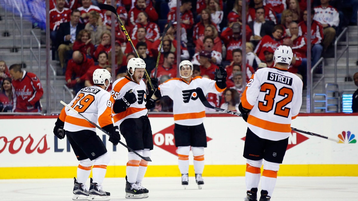 Flyers stay afloat in playoffs, beat Capitals to force Game 6 - Sports ...