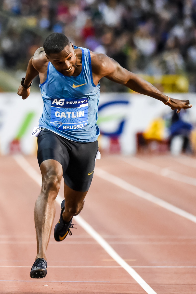 By day, he's Justin Gatlin. By race, he's alter ego 'J Gat' - Sports ...