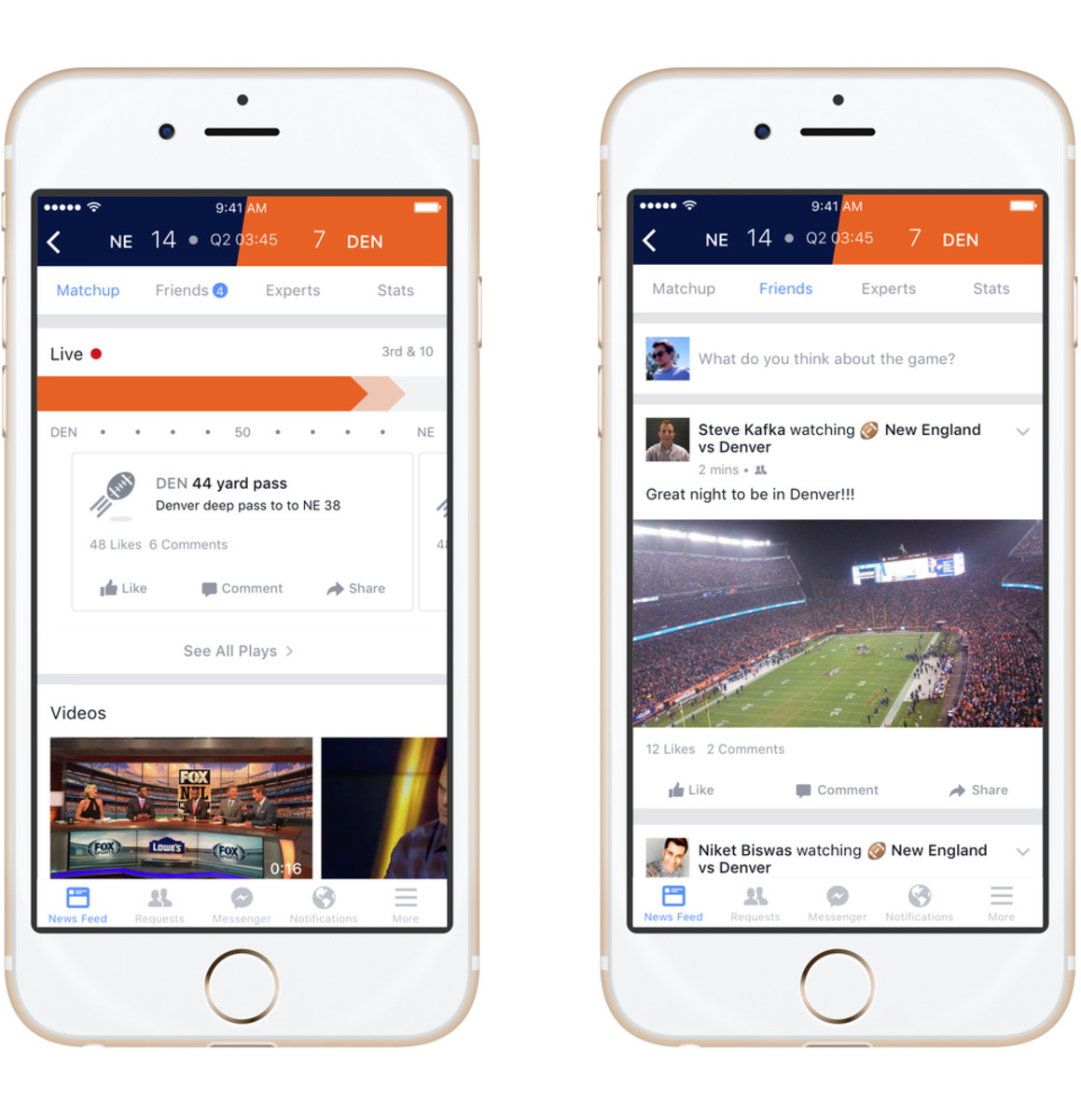 Facebook's sports product to launch during NFL championships - Sports ...