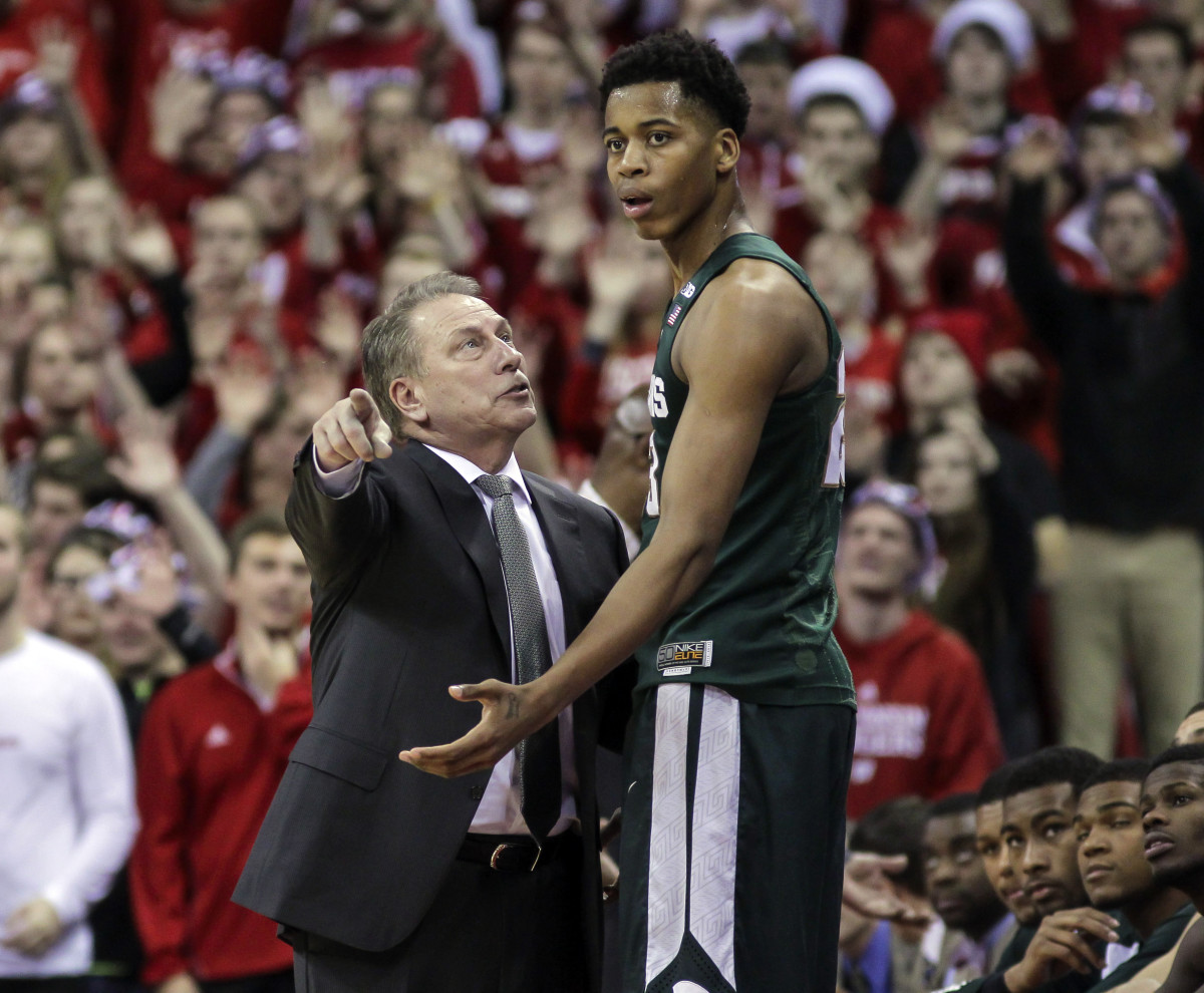 Michigan State's Deyonta Davis enters NBA draft after 1 year - Sports ...