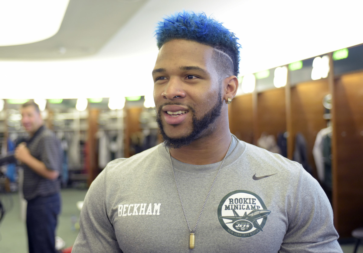 Terron Beckham, cousin of Odell, chasing NFL dream with Jets - Sports ...