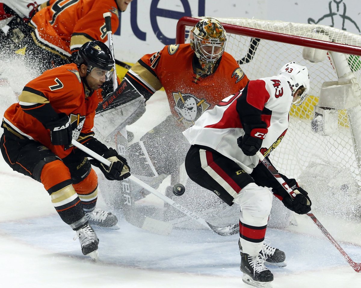 Ducks score 4 straight goals, beat Senators in OT 4-3 - Sports Illustrated
