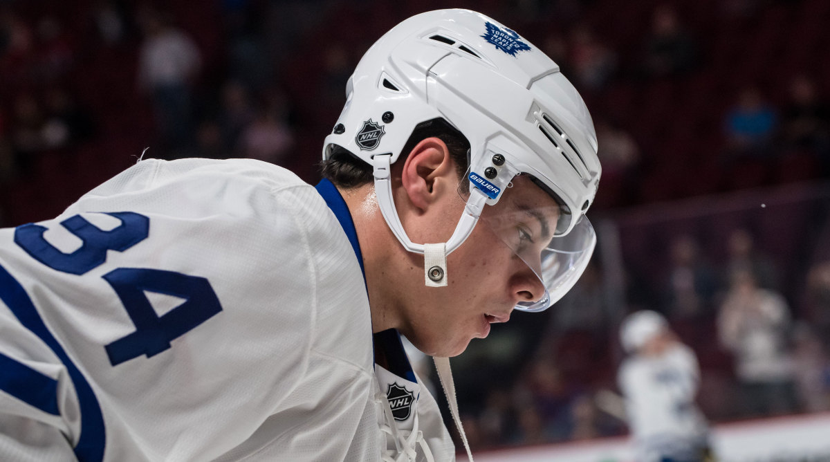 Auston Matthews: Maple Leafs rookie nets four in debut - Sports Illustrated